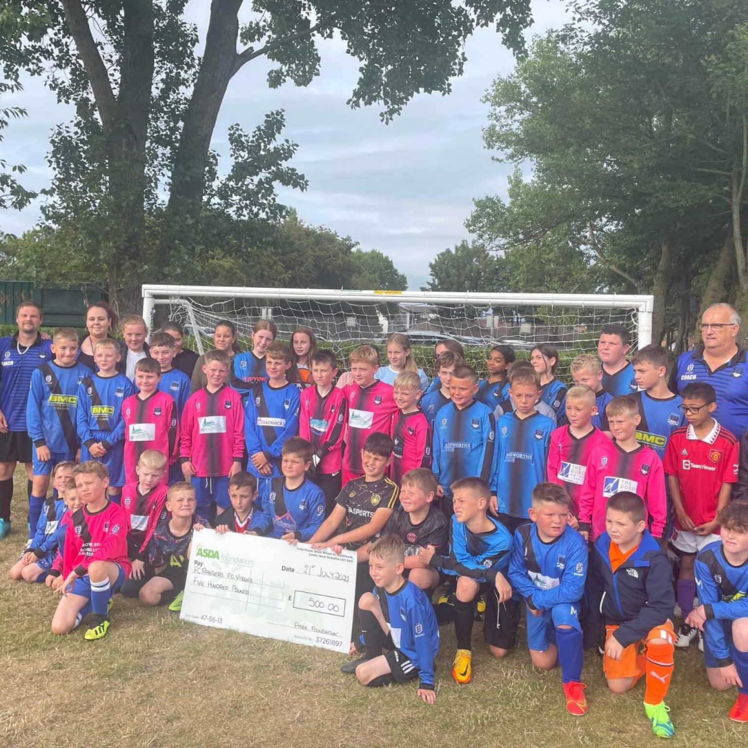 ASDA Foundation Charity Vote Winners – FC Rangers Junior Football Club